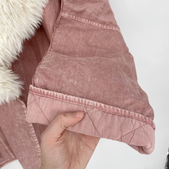 Free People | Jackets & Coats | Free People Lolo Denim Jacket Pale ...